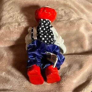 Vintage | Accents | Vintage Ornamental Red And Blue Ceramic Clown ...
